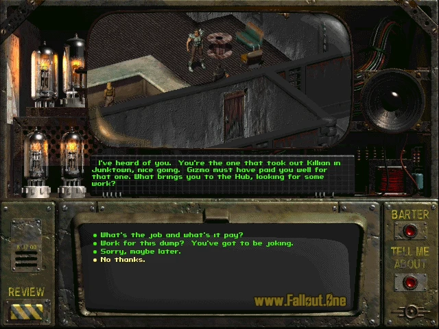 Fallout 1 Walkthrough - The Hub